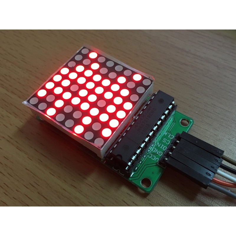 【傑森創工】max7219 Led 點陣顯示模組 Arduino 矩陣顯示器模組 8x8 8051 蝦皮購物