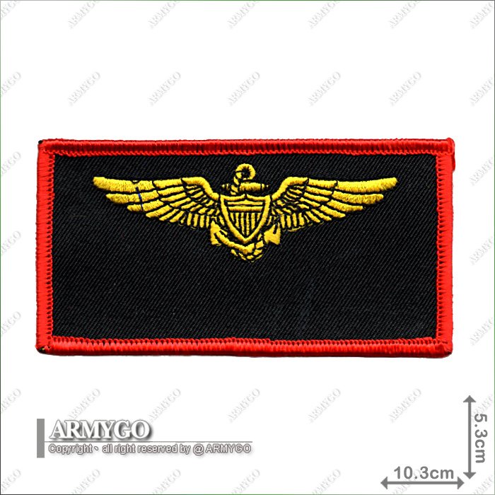 【ARMYGO】美國海軍中隊飛行服空白名牌章 | 蝦皮購物
