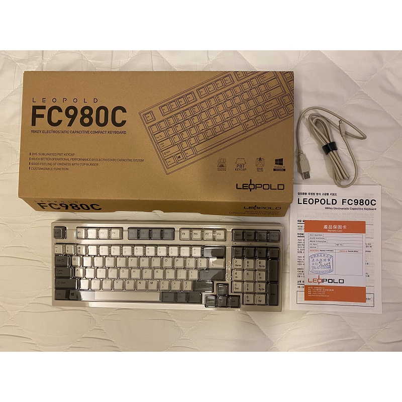 Leopold FC980C 靜電容鍵盤 (全域45g) | 蝦皮購物