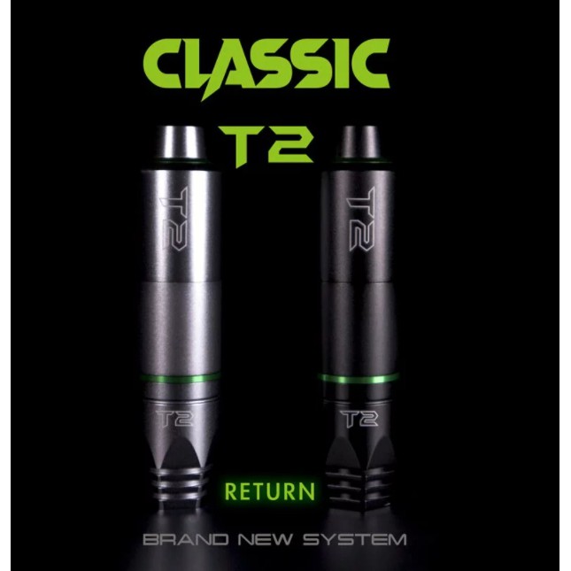 美麗紋專業紋身器材:T2 TATTOO PEN 復刻筆型機 ( 單機 )專業刺青紋身紋綉 | 蝦皮購物