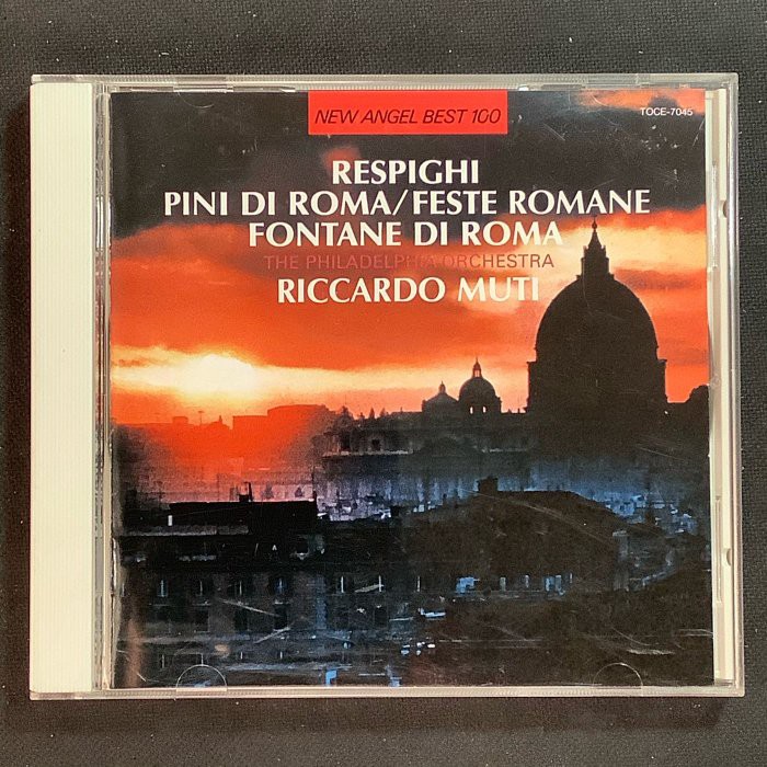 日本唱片藝術首獎/Respighi雷史碧基-交響詩「羅馬三部曲」 Muti慕提/指揮 舊版1990年日本版無ifpi | 蝦皮購物