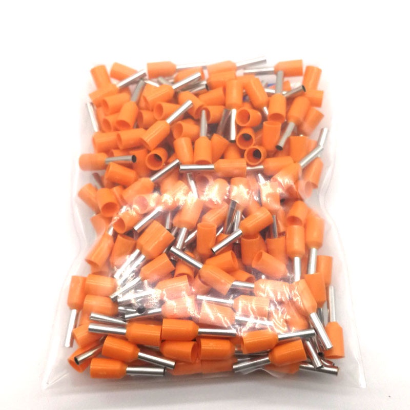 1000 件管絕緣壓接線端端子電線連接器黃銅 E4009 E4010 E4012 E4018 銅 E4025 電纜套圈 | 蝦皮購物