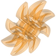 磚家 LEGO 樂高 透明橘色 Propeller 螺旋槳 8 葉片 直徑 5 風扇 41530 60591 | 蝦皮購物