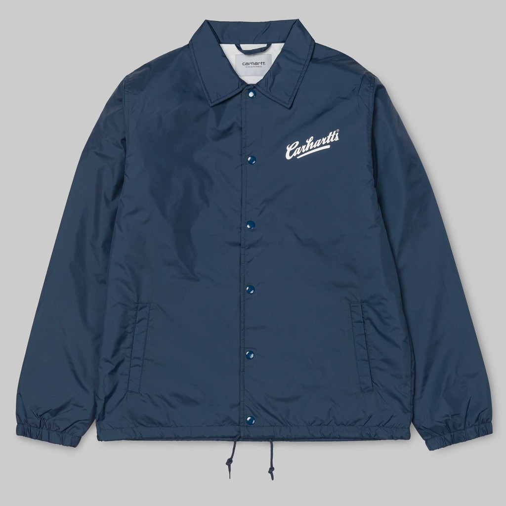 (預購)Carhartt WIP Script Coach Jacket 藍 | 蝦皮購物