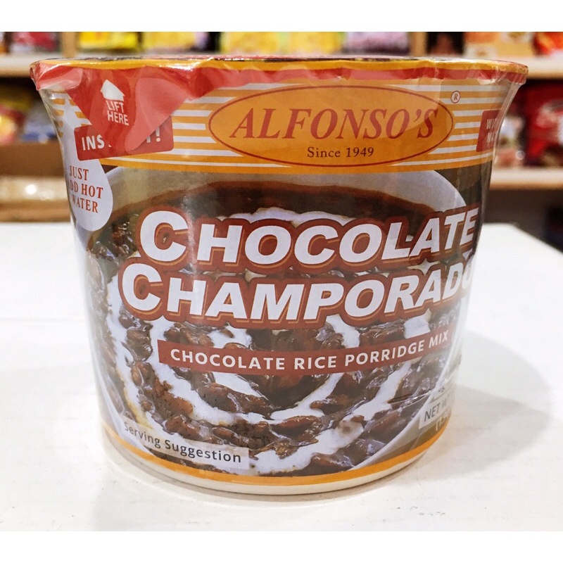 菲律賓🇵🇭ALFONSO’S Chocolate Rice Porridge Mix 可可甜粥 55g 巧克力粥 | 蝦皮購物