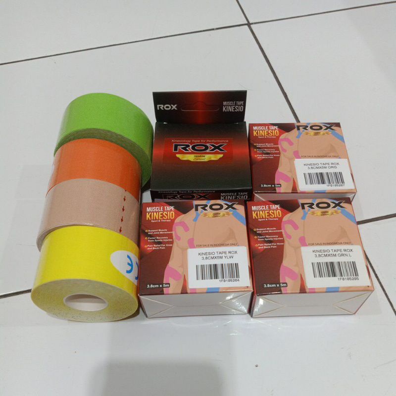 Kinesio 膠帶 ROX 3.8cmx5m | 蝦皮購物