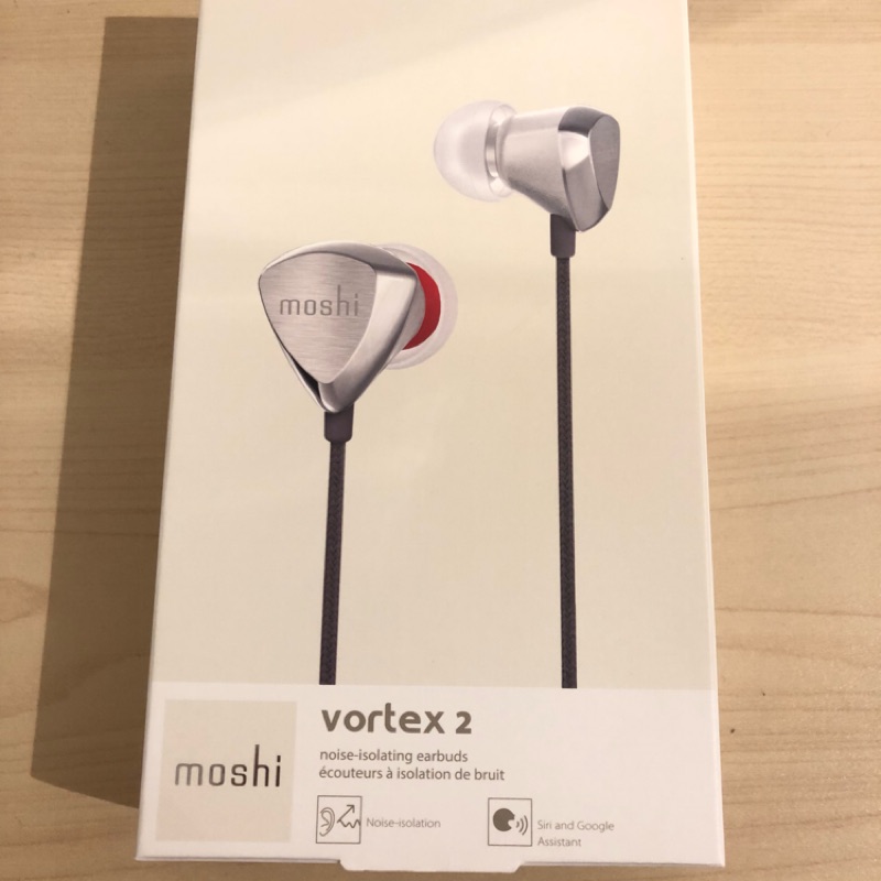 免運！！！Moshi Vortex 2 漩音入耳式耳機 | 蝦皮購物