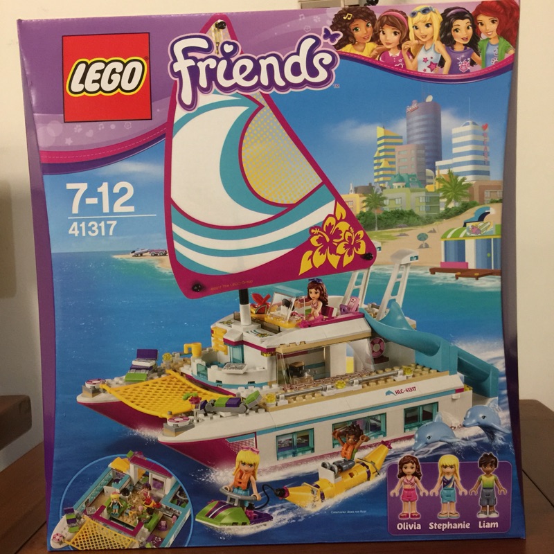 Lego friends 41317 樂高 好朋友系列 陽光遊艇 有現貨 可全家超取 | 蝦皮購物