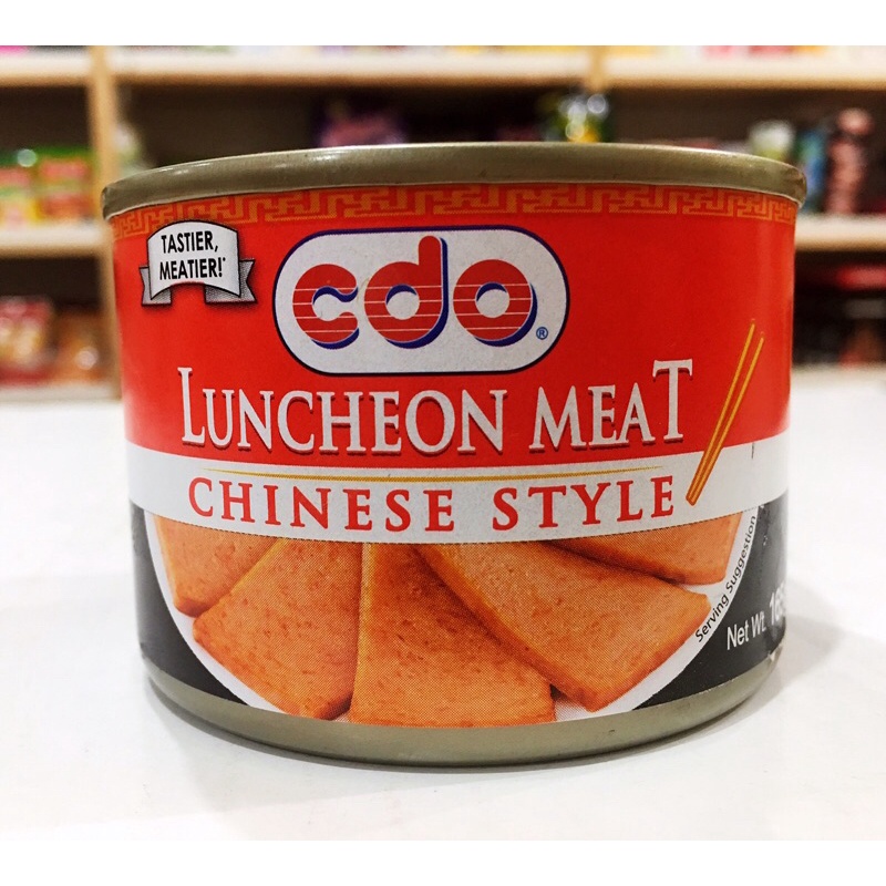 菲律賓🇵🇭CDO Luncheon Meat Chinese Style 午餐肉罐 罐頭 | 蝦皮購物