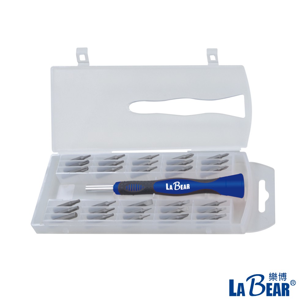 【LaBear】30合1 精密起子組 可替換 精密起子 附柄 精密螺絲起子組 螺絲刀 手機眼鏡維修 維修工具 | 蝦皮購物