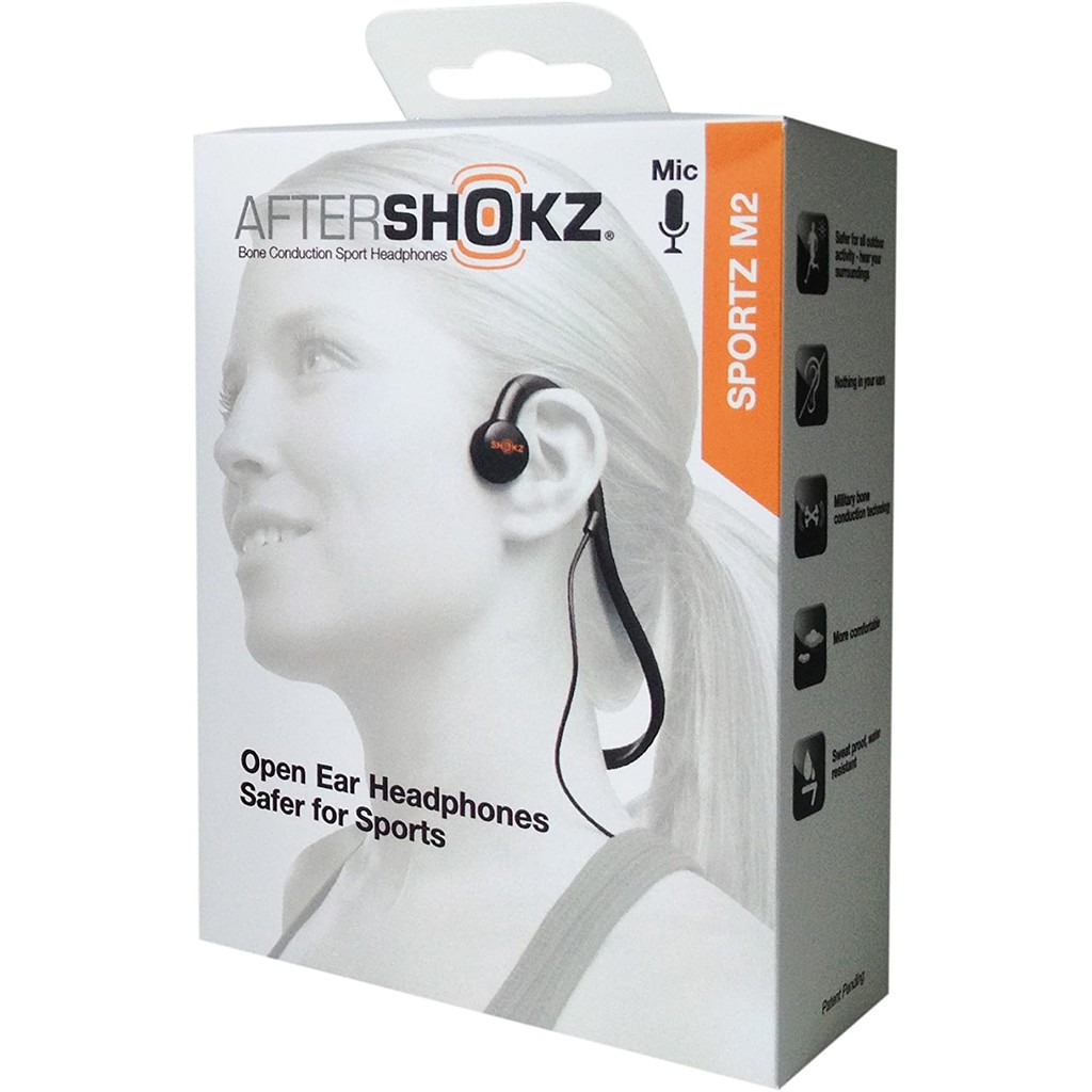 全新未拆 aftershokz sportz M2 AS321 骨傳導立體聲線控耳機 含麥克風 | 蝦皮購物