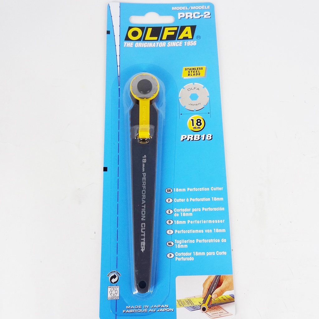 OLFA 輕巧式虛線切割刀PRC-2型（日本包裝型號173B型 | 蝦皮購物