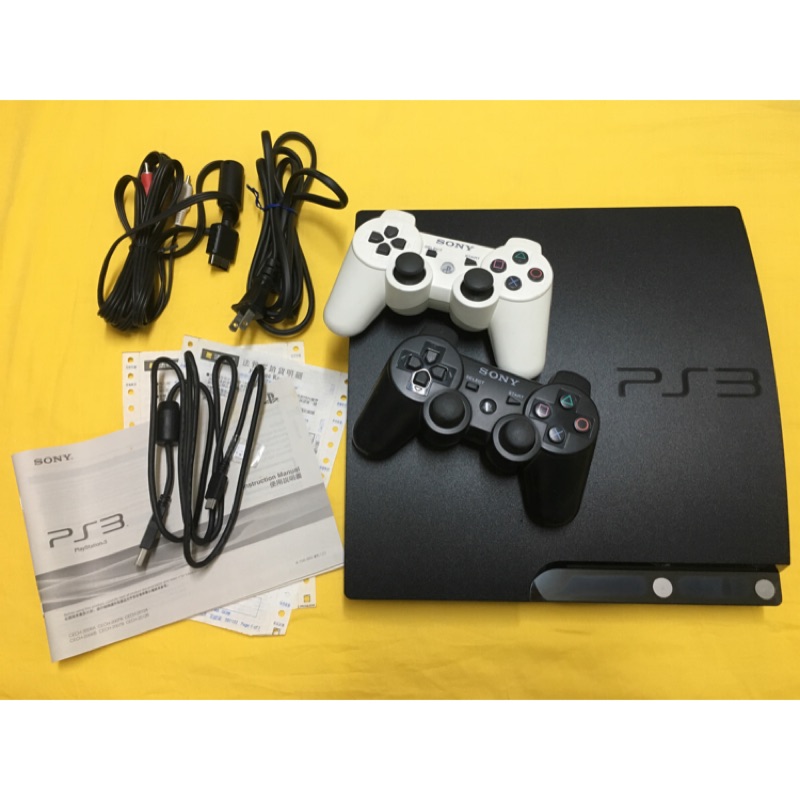SONY PS3 250G 無線把手兩隻 附購買證明 | 蝦皮購物