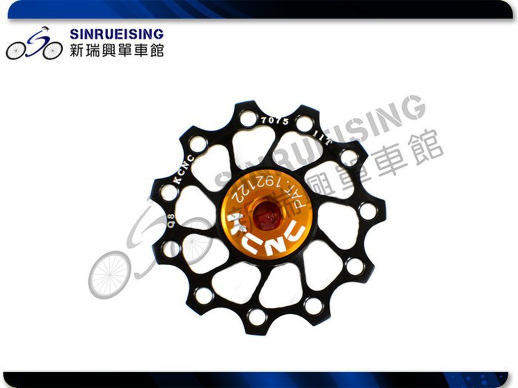 【新瑞興單車館】KCNC 超輕量 7075鋁合金 後變速器導輪 10T/11T/12T/13T/15T-黑色 | 蝦皮購物