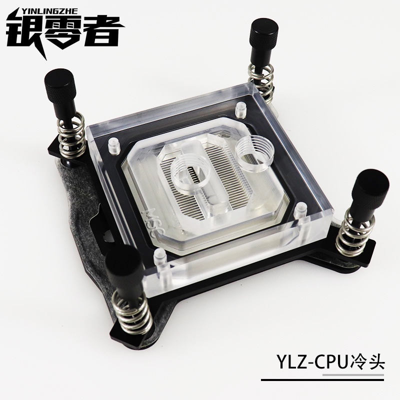 特惠//電腦水冷純紫銅CPU水冷頭INTELAM4CPU水冷頭加厚上蓋高效噴射結構*kojiemi | 蝦皮購物