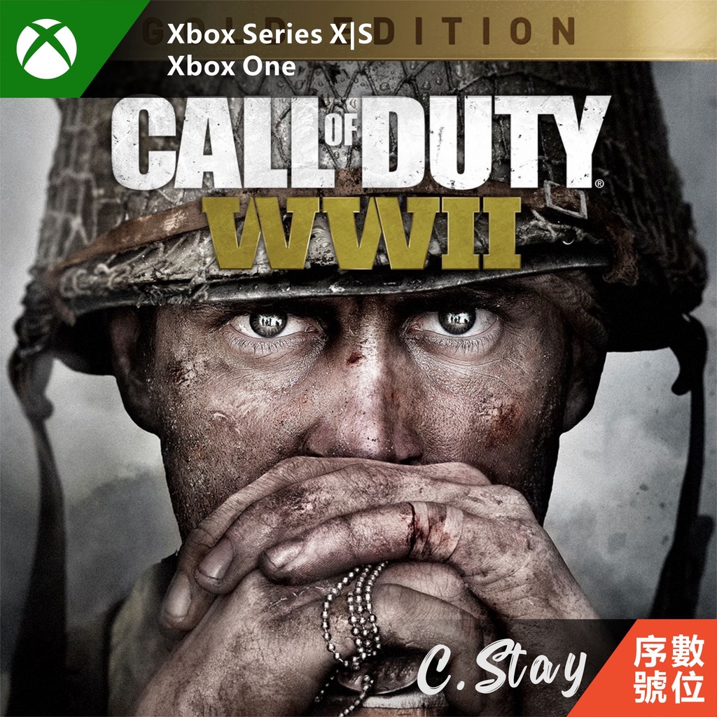 決勝時刻 二戰 黃金版 XBOX ONE SERIES X|S 中文版 COD14 使命召喚 | 蝦皮購物