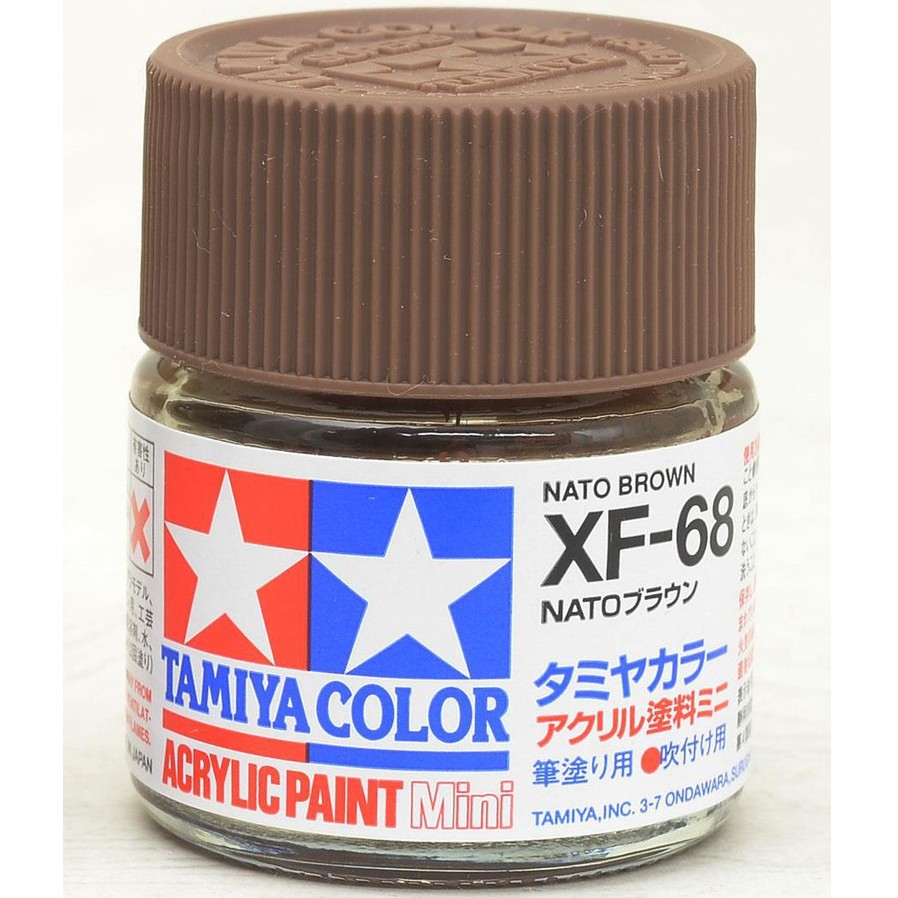 TAMIYA 田宮 81768 模型 耗材 水性漆 XF-68 消光 北約棕色 10ml 萬年東海 | 蝦皮購物