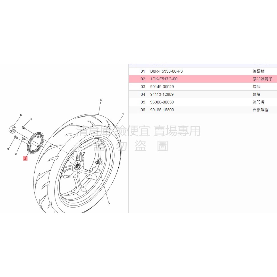 撿便宜 料號:1DK-F517G-00 YAMAHA山葉原廠 轉子 六代勁戰 水冷BWS 7期FORCE S MAX | 蝦皮購物