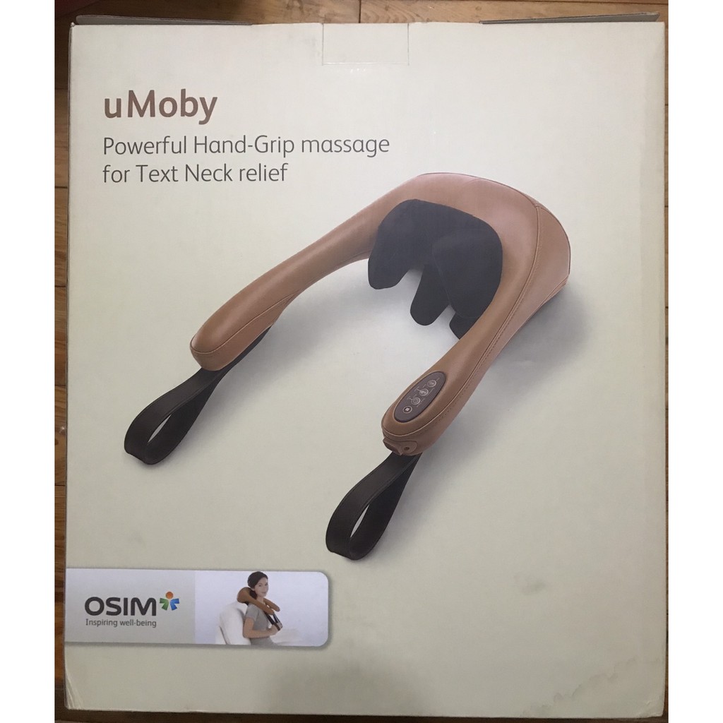 【OSIM】頸部肩膀按摩 uMoby捏捏樂 OS-266 (棕) | 蝦皮購物