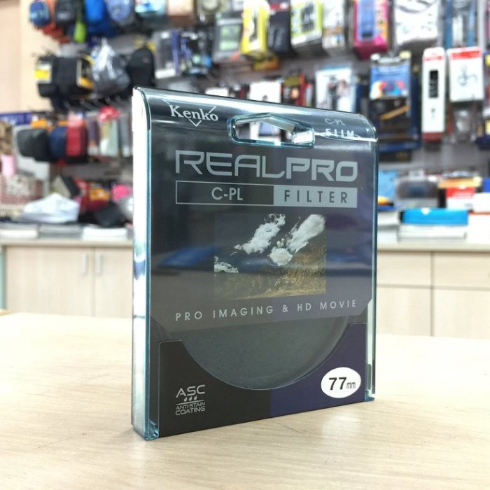 【華揚數位】【現貨】☆全新 KenKo REAL PRO CPL 77mm 環型偏光鏡 SLIM 超薄框 防潑水 公司貨 | 蝦皮購物