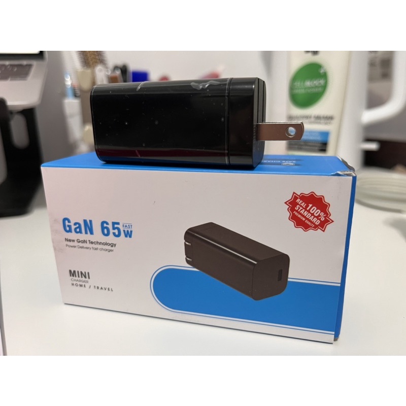 GaN 65w fast氮化鎵快充 cooltop | 蝦皮購物