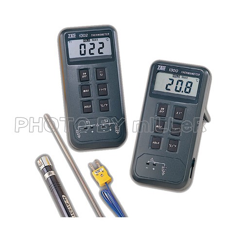 【含稅-可統編】TES-1300 數位式溫度錶 溫度計 小數一位單端溫度計 (無附溫度棒 需另外加購) | 蝦皮購物
