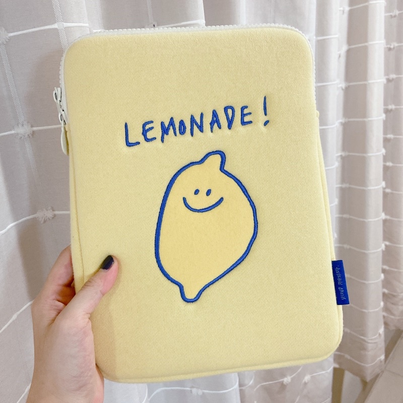 韓國文創品牌Second morning iPad 包 檸檬 | 蝦皮購物