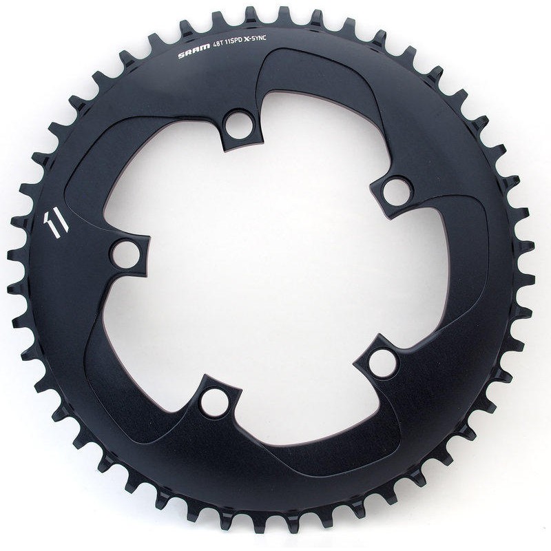 SRAM FORCE/RIVAL/APEX 1 CX1 X-Sync 1x11速 48T 齒片 BCD 110mm 黑色 | 蝦皮購物