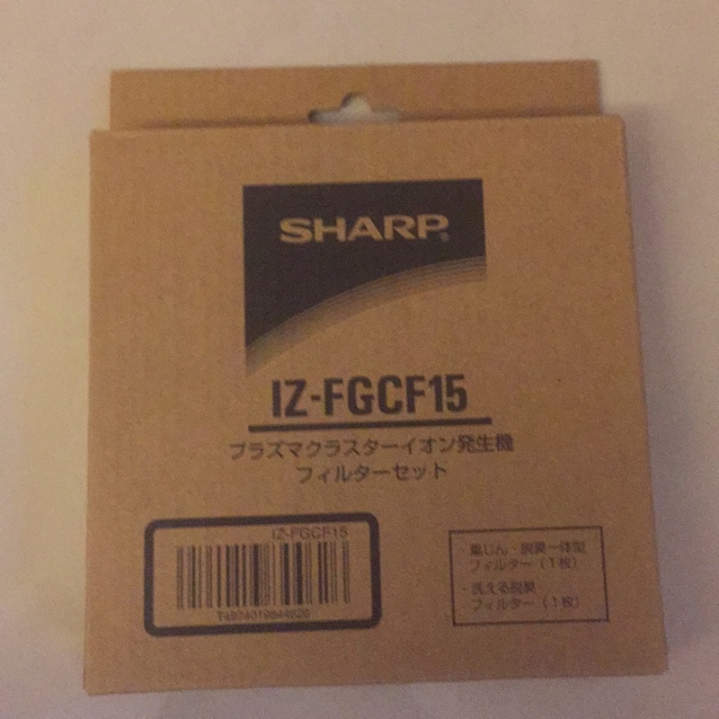 （現貨）sharp 車用空氣清淨機 hepa濾網 iz-fgcf15（ig-gcf15、if-hcf15 專用濾網） | 蝦皮購物
