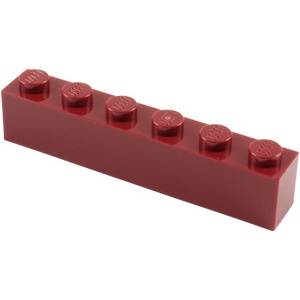 [樂磚庫] LEGO 3009 磚 基本型 深紅色 1x6 4223789 4541528 | 蝦皮購物