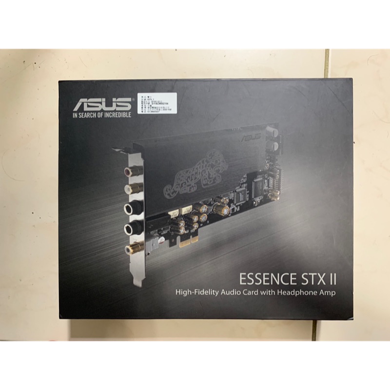 Asus華碩Xonar Essence STX II PCI-E 神獸二代 音效卡 | 蝦皮購物