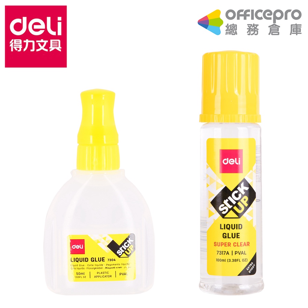 得力Deli 膠水100ml(E7317A) 50ml(E7316A) 刷頭膠水50ml(E7304) 刷頭膠水學生膠水 | 蝦皮購物