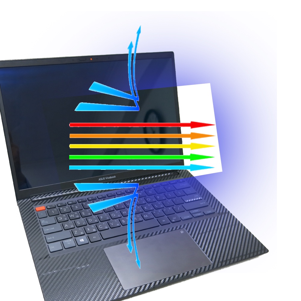 【Ezstick】ASUS VivoBook Pro M7400 M7400QE 防藍光螢幕貼 抗藍光(可選鏡面或霧面) | 蝦皮購物