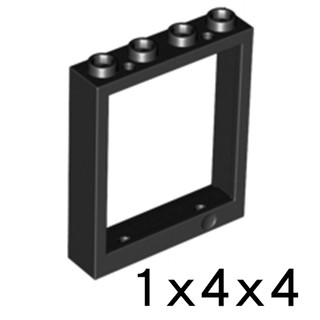 樂高 LEGO 黑色 1x4x4 拉門 門框 窗框 車門 儲物櫃 6154 6254519 Black Door | 蝦皮購物