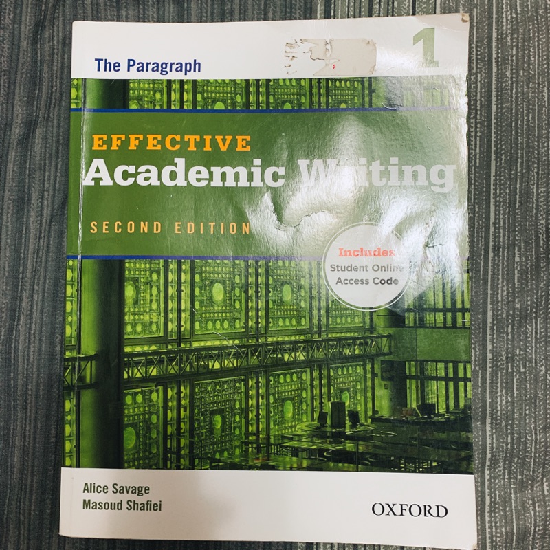 Effective Academic Writing Second Edition: 1: Student Book | 蝦皮購物