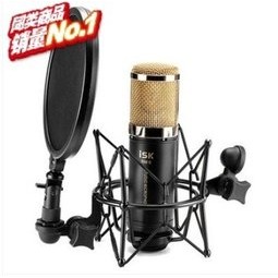 ISK RM-6 RM6 高檔金鍍膜電容麥克風/配防震架 | 蝦皮購物