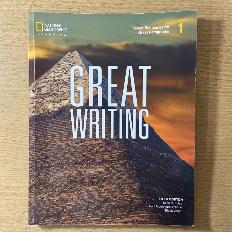 Great Writing 1: Great Sentences for Great Paragraphs 5e | 蝦皮購物