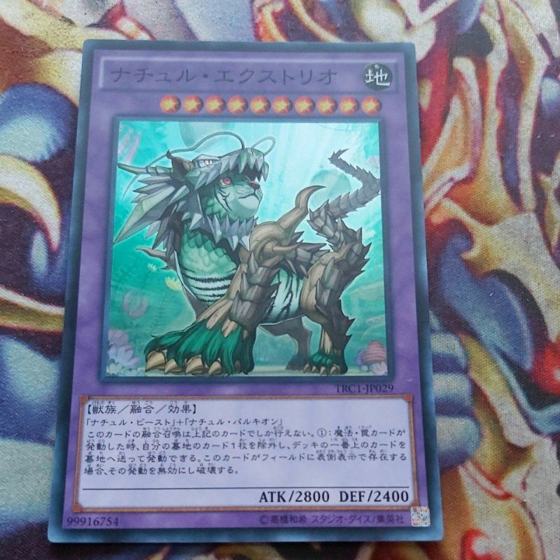 卡片屋 遊戲王 亮面 自然合成獸 TRC1-JP029 | 蝦皮購物