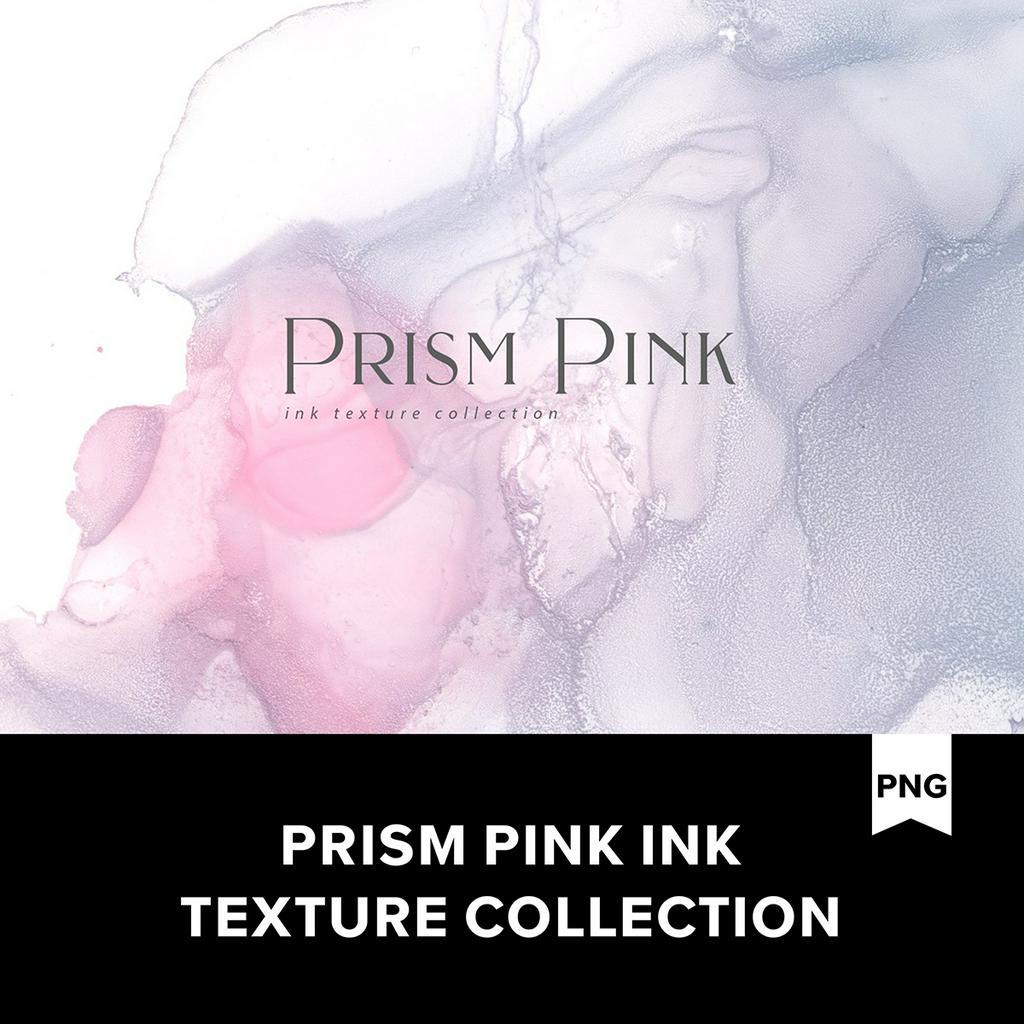 Prism Pink Ink Textures 16款粉色水彩PNG紋理素材.B2020040401 | 蝦皮購物