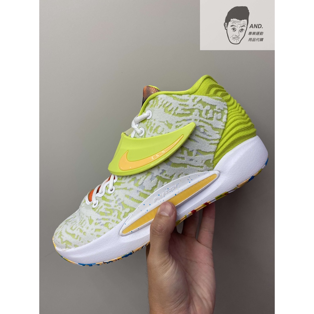 【AND.】NIKE ZOOM KD 14 EP XDR 檸檬綠 耐磨 運動 籃球鞋 男款 CZ0170-101 | 蝦皮購物