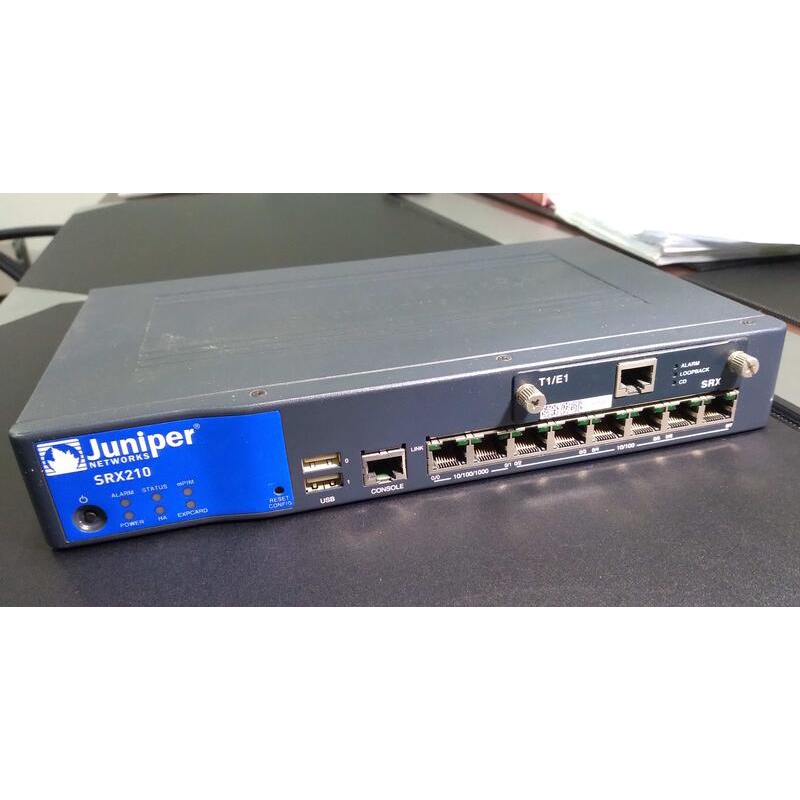 JUNIPER SRX 210 Services Gateway防火牆安控認證閘道器 | 蝦皮購物