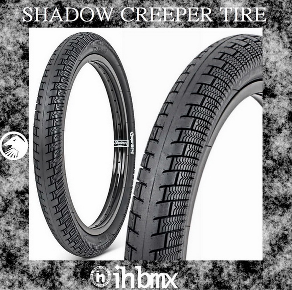 SHADOW CREEPER TIRE 街道外胎 110磅 2.4 越野車/MTB/地板車/街道車/街道車/特技腳踏車/ | 蝦皮購物