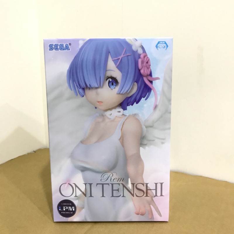 現貨 日版 景品 全新未拆 SEGA LPM Re從零開始的異世界生活 鬼天使 雷姆 拉姆 公仔 | 蝦皮購物