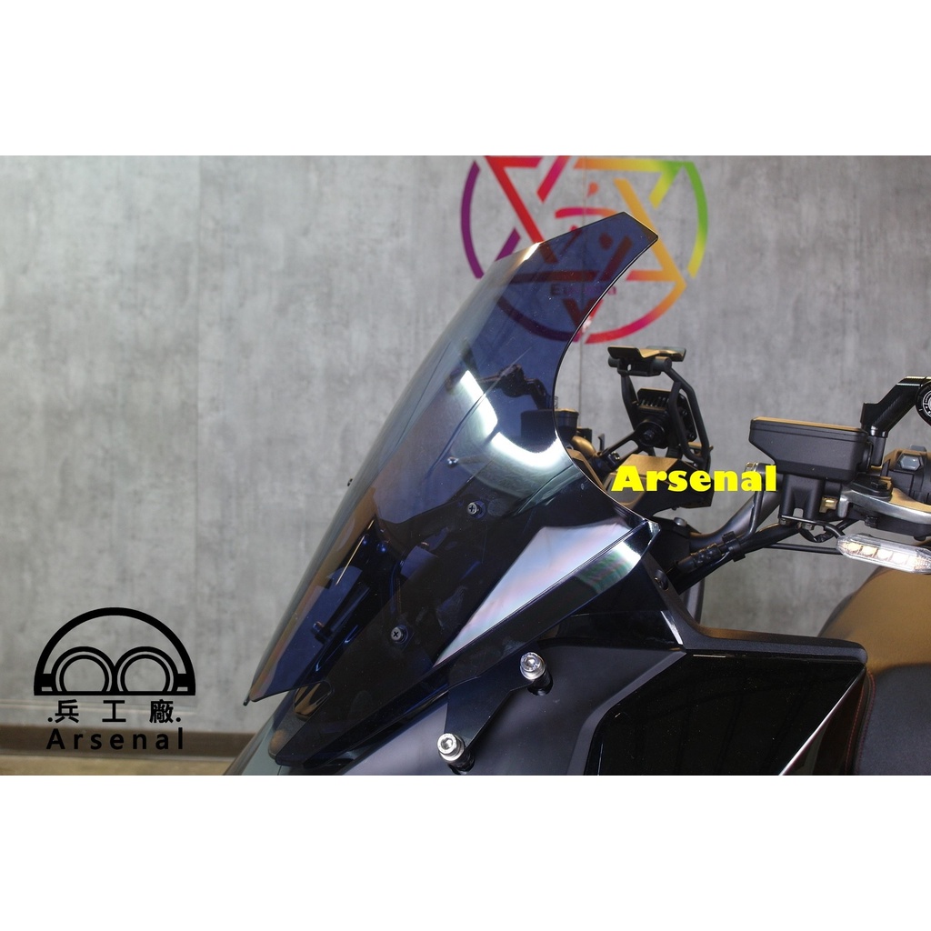 ⚇兵工廠⚇ JSTC KRV 類法規 風鏡前移 可調 大風鏡 前風鏡 前移 下移 後照鏡前移 燻黑 彩鈦 180 風鏡 | 蝦皮購物