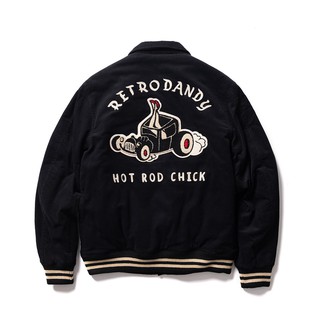 Retrodandy - " Rod Club Jacket " - 黑色 Black | 蝦皮購物