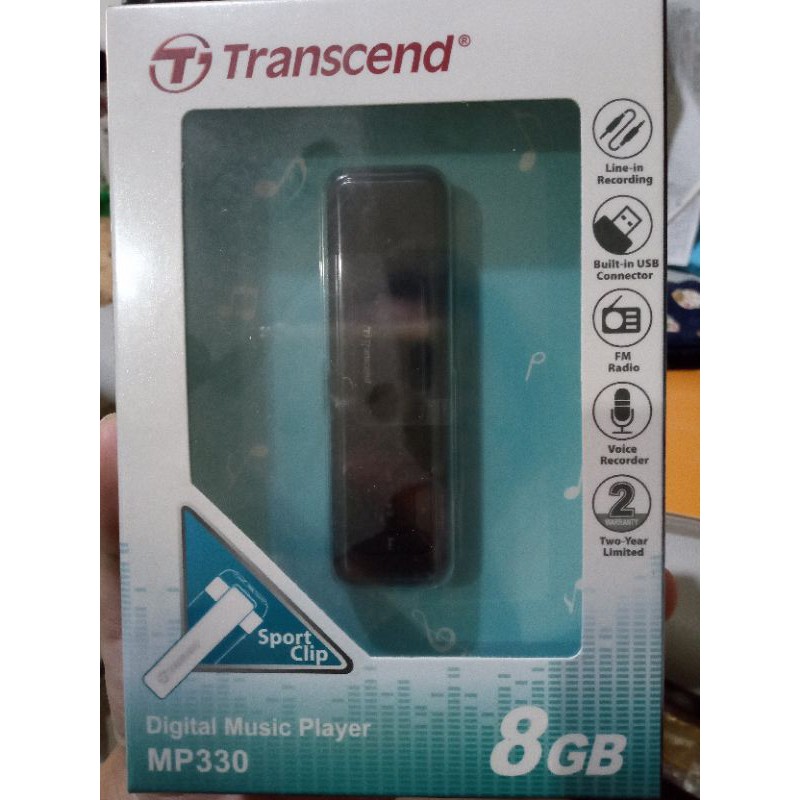 全新Transcend digital music player 8GB | 蝦皮購物
