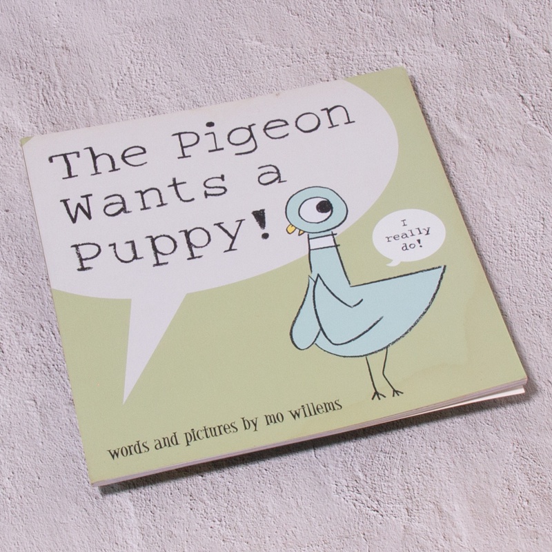 The Pigeon wants a Puppy 鴿子繪本 童書 故事書 英文 | 蝦皮購物