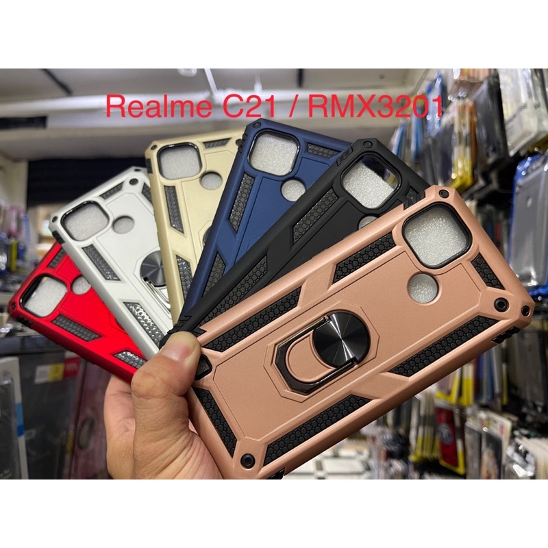真我 Realme C21 RealmeC21 RMX3201 軍規 防摔殼 手機殼 | 蝦皮購物