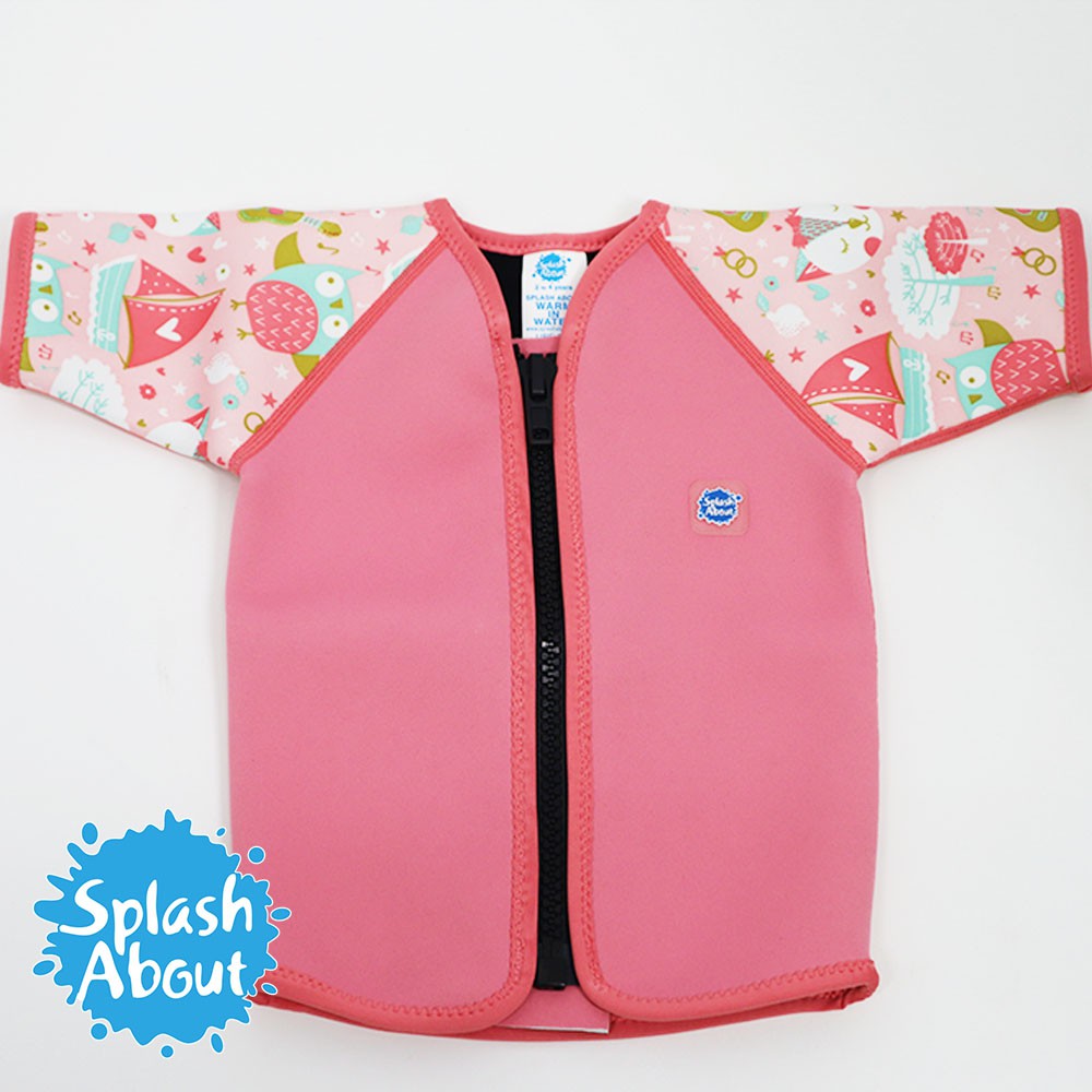 《Splash About 潑寶》兒童防寒游泳夾克上衣 -快樂貓頭鷹 | 蝦皮購物