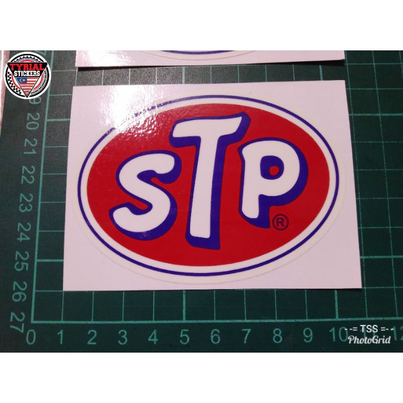 Stp PETTY STP花摩托車貼紙 | 蝦皮購物